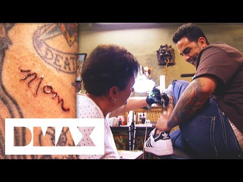 Chris Nunez Is Tattooed By His Mum! | Miami Ink