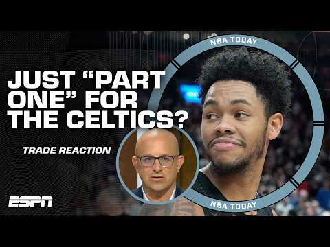 The Jrue Holiday-Anfernee Simons trade is just 'PART ONE' for the Celtics - Bobby Marks | NBA Today