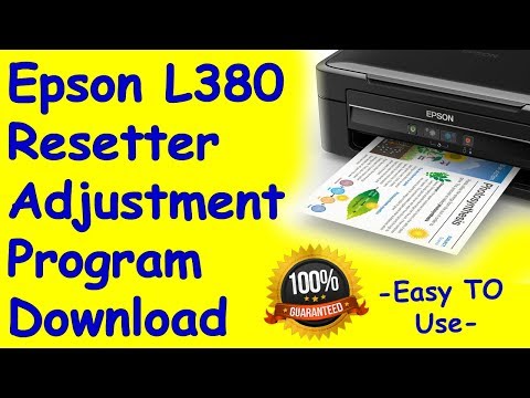Epson L380 Reset | How To Reset Epson L380