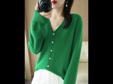 🌸 2025 Korean Fashion Cardigans for US Women | Spring & Fall Knitwear