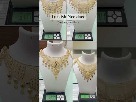 Italian Necklace | Turkish Necklace | Gold Jewellery #gold #fashion #necklace