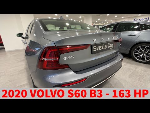 2020 Volvo S60 B3 - 163 HP - Grey