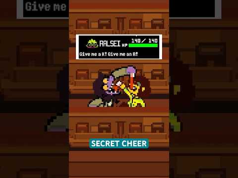 Deltarune Chapter 3 SECRET CHEER