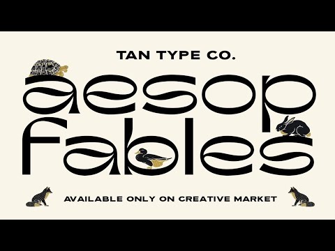 TAN AESOP Font Free Download