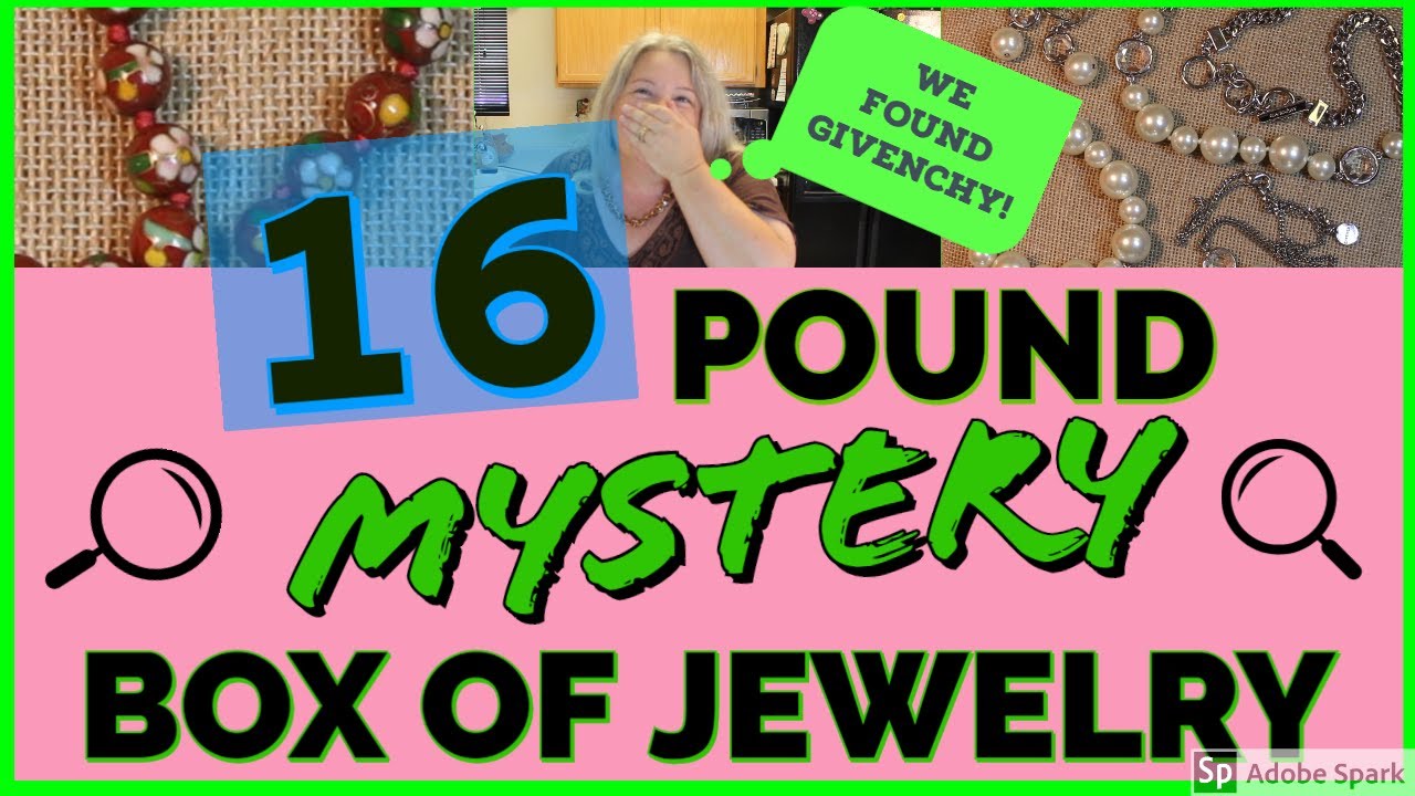 HUGE MYSTERY JEWELRY BOX UNBOXING | 16 POUND GOODWILL JEWELRY BOX Opening Unjarring Reveal SILVER