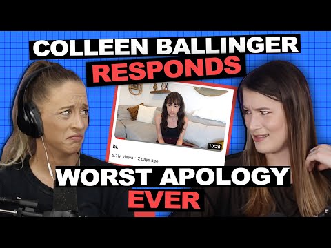We REACT To Colleen Ballinger's UKELELE "Apology"....(ep. 58)