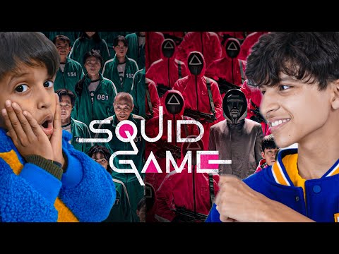 PLAYING SQUID GAME WITH KUNALI😍
