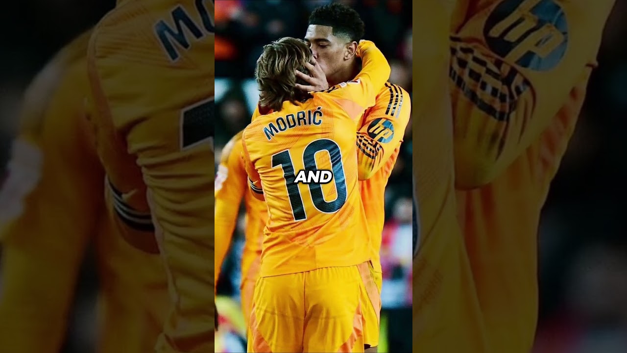 JUDE BELLINGHAM KISSES HIS TEAMMATES AFTER ASSISTING THEM 😳😘 DON’T TRY IT ON RÜDIGER ☠️