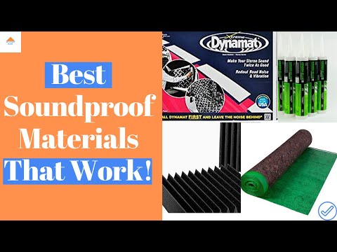 Cheap Soundproofing Materials 2024 | Sound Deadening Materials.