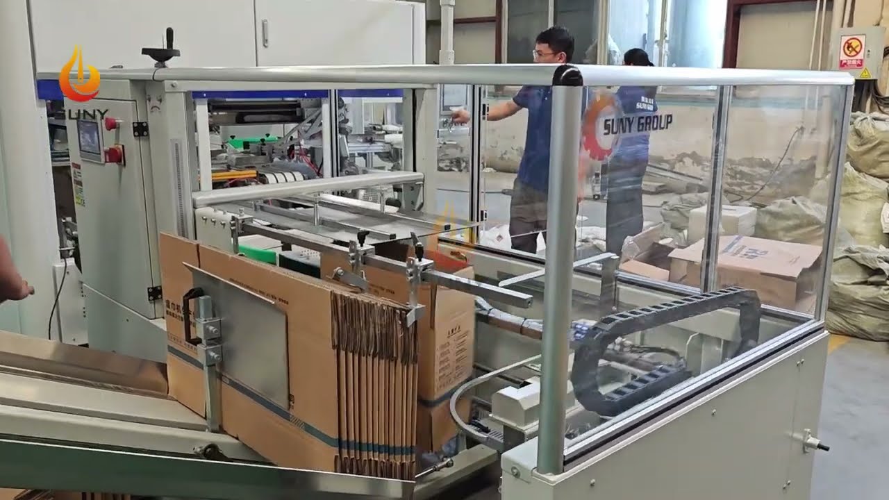 Case Erector | Carton Packaging Machine | Carton Sealing Machine for Russian Customers