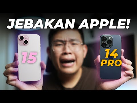 Beda 1JUTA! iPhone 14 Pro Nangis Liat iPhone 15!