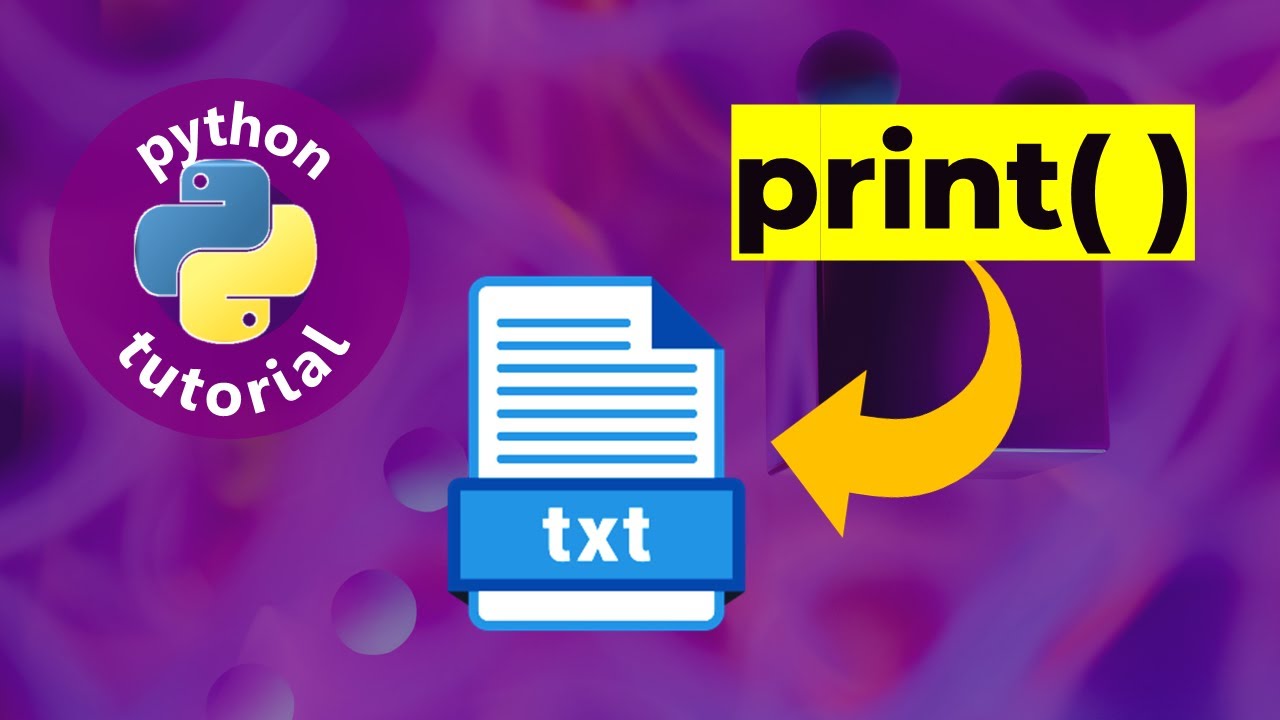 Writing to a File with Python print() Function