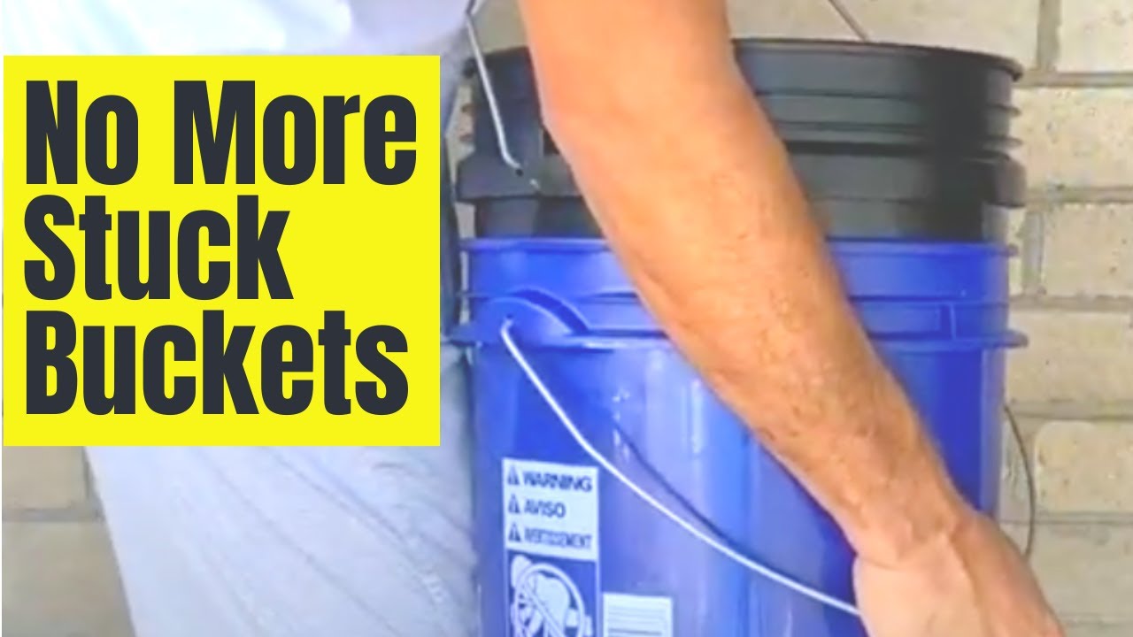 Simple Solution for Stuck Buckets