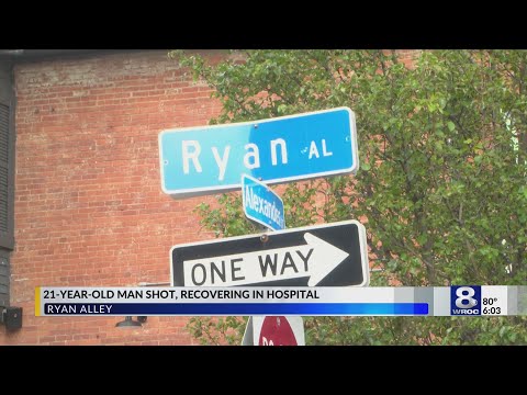 Rochester man injured in Ryan Alley shooting