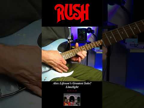 Limelight - Alex Lifeson (Rush). Classic Rock Solo of the Day.