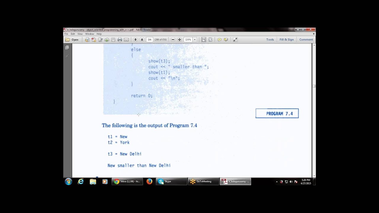 Chapter 7 Operator Overloading and Type Conversions