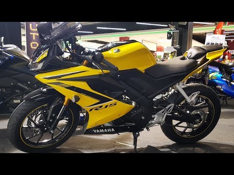 Modifikasi Yamaha R15 V3 Warna Hitam - Nelpon n