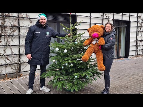 SC DHfK Handball und OBI überraschen das Kinderhospiz Bärenherz Leipzig