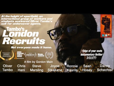Gordon Main, Gaynor Legall & Prof. Florence Ayisi discuss 'Comrade Tambo's London Recruits'