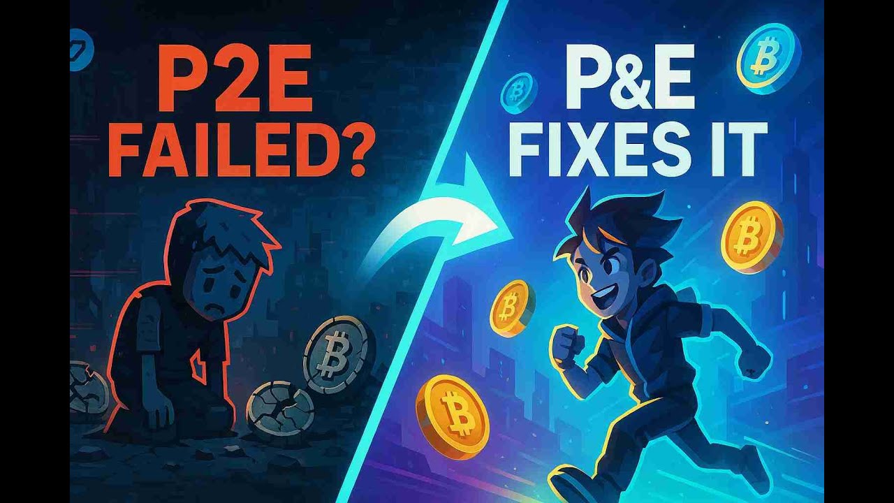 Play-to-Earn vs. Play-and-Earn: The FUTURE of Blockchain Gaming EXPLAINED (Don't Get Scammed!)
