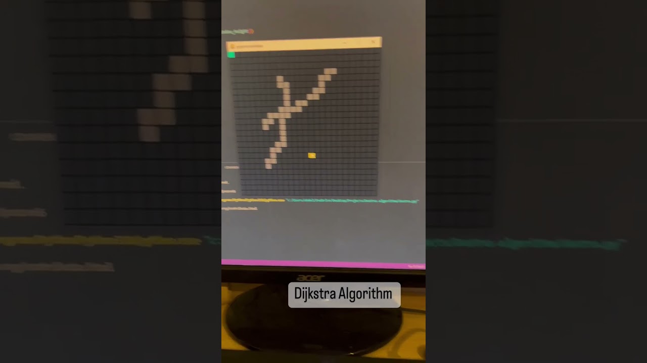 How dijkstra algorithms work 🚀🚀 || dijkstra algorithm in daa || #shorts #algorithm #dsa #programming