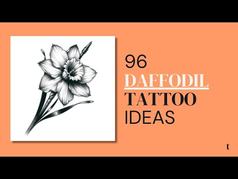96 Daffodil Tattoo Design Ideas