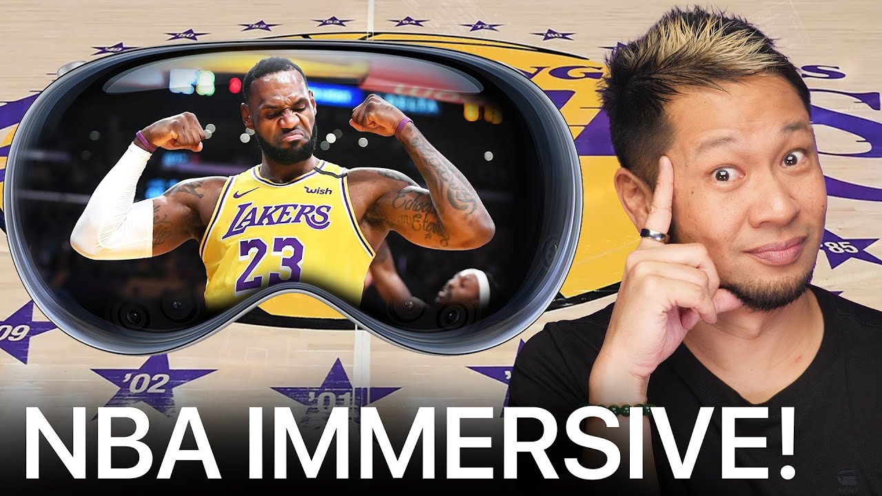 Apple Vision Pro Got NBA Games and It's Insane!