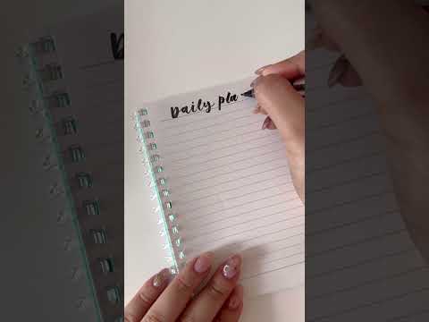 💡 Simple ideas for your daily planner #stationery #tips #stationary #shorts #dailyplanner
