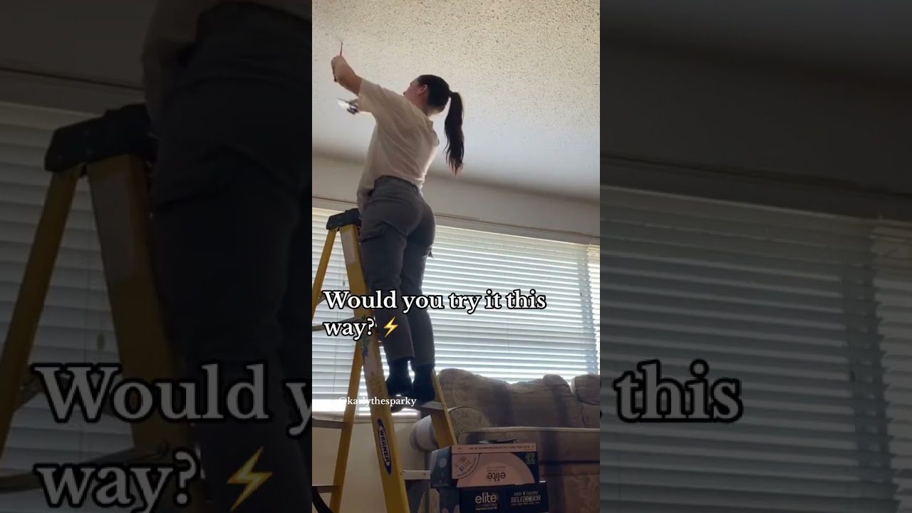 The Fastest WAY to install RECESSED LIGHTS⚡