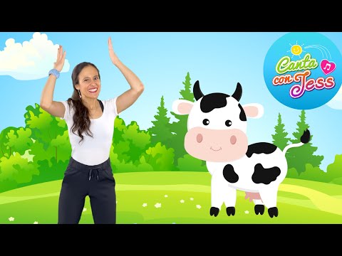 La Vaca Lola (Lola The Cow) Dance | Action Songs for Kids by a Native Spanish Speaker
