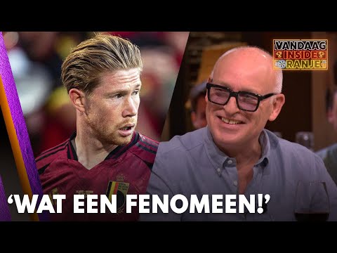 René heeft enorme bewondering voor Kevin de Bruyne: 'Wat een fenomeen!' | VANDAAG INSIDE ORANJE
