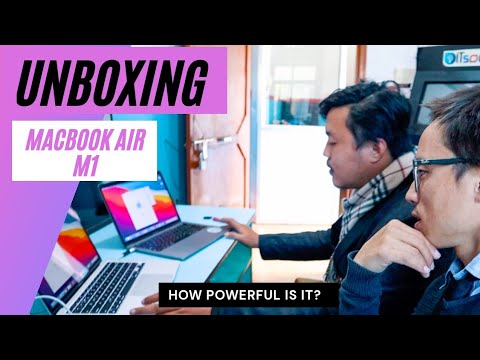 Unboxing M1 MacBook Air in Nepal || How powerful is MacBook Air M1?