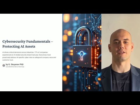 Day 44 — Cybersecurity Fundamentals – Protecting AI assets