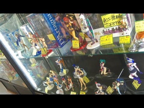 Anime Figure Shopping in Japan - Japanese Recycle/Thrift Store