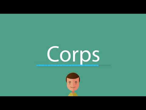 How to say Corps