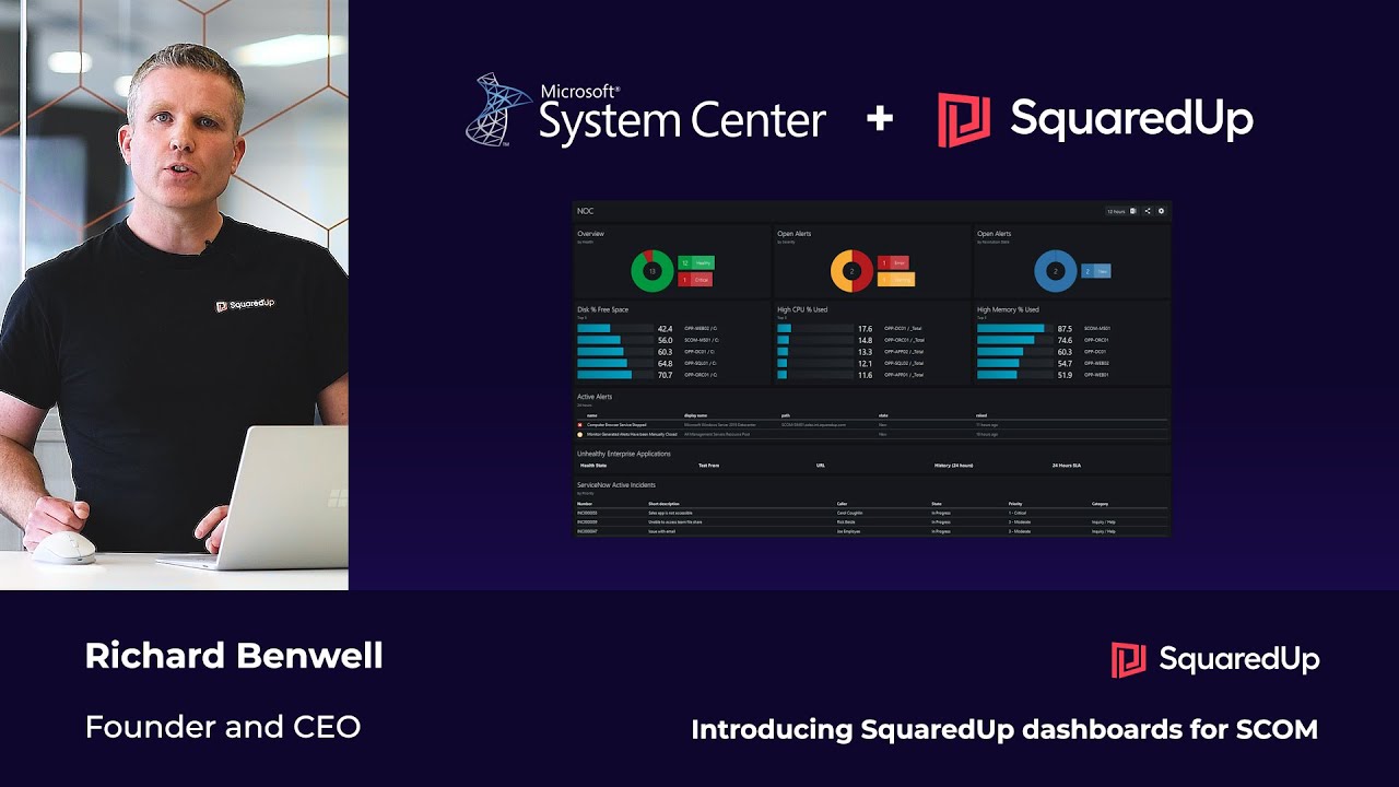 SquaredUp DS for SCOM – effortless end-to-end visibility