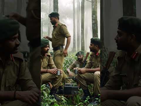 Indian Soldiers Enjoying Tea in Jungle 🍵🇮🇳 | Real Army Life Moments #tea #8k