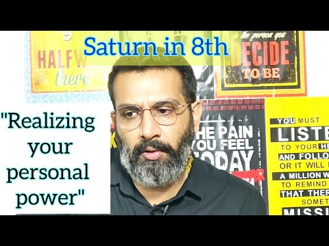 Saturn in 8th house and your life purpose and destiny #astrology