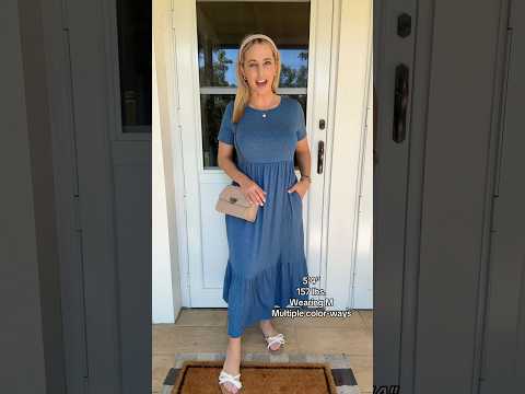 Maxi dress. Amazon fashion. Summer dress. Casual dresses. OOTD. Gracyoga. Amazon dresses. Summer.