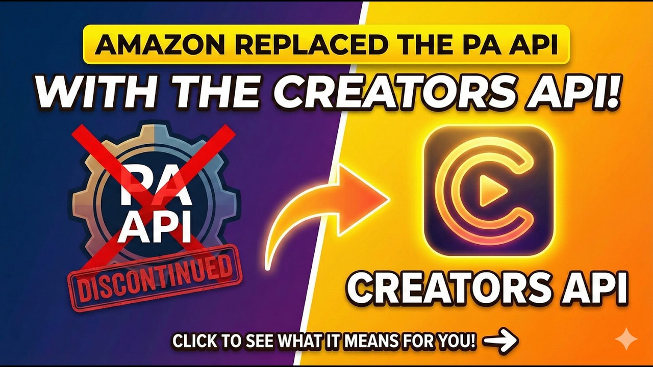 Amazon Replaced the PA API with the Creators API