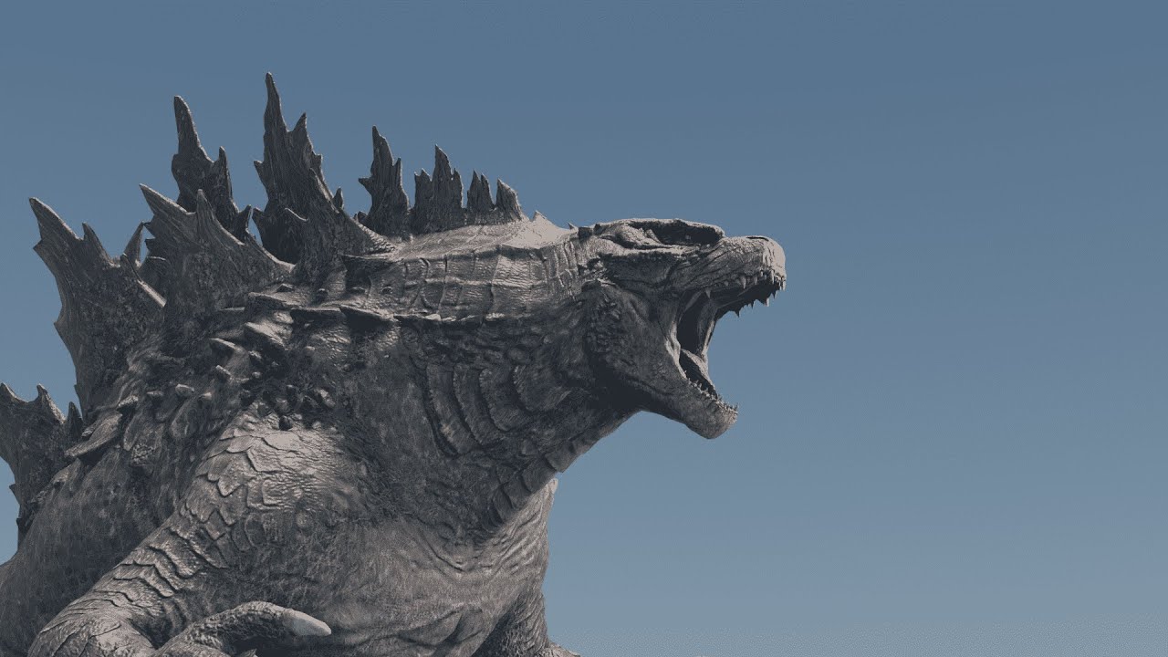 Godzilla 2021 Roar [Test] [Blender] (Thank you for 2k subs)