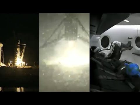 Crew Dragon’s First Launch & Falcon 9 first stage landing (SpaceX Demo-1)