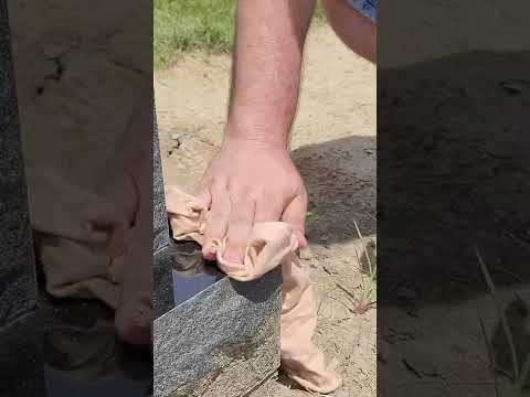 Restoring a Graveside #Vase in the Cemetery