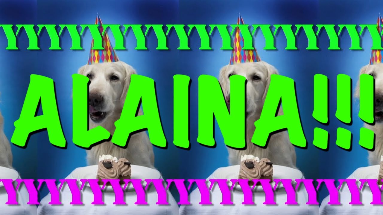 HAPPY BIRTHDAY ALAINA! - EPIC Happy Birthday Song
