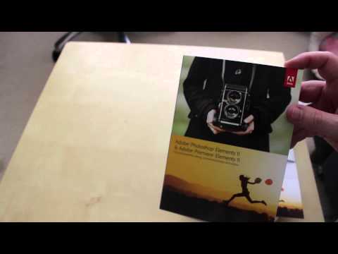Adobe Photoshop & Adobe Premiere Elements 11 Unboxing