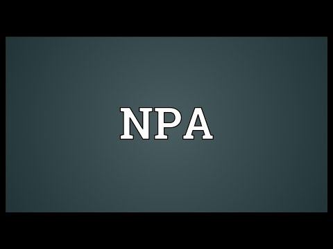 NPA Meaning