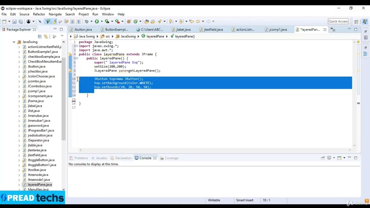 69. Java JLayeredPane