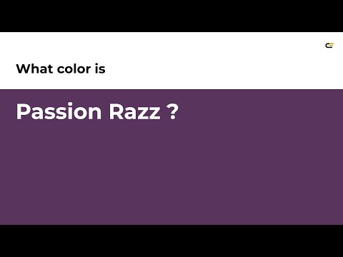 Passion Razz color #59355e hex color - Violet color - Cool color 59355e