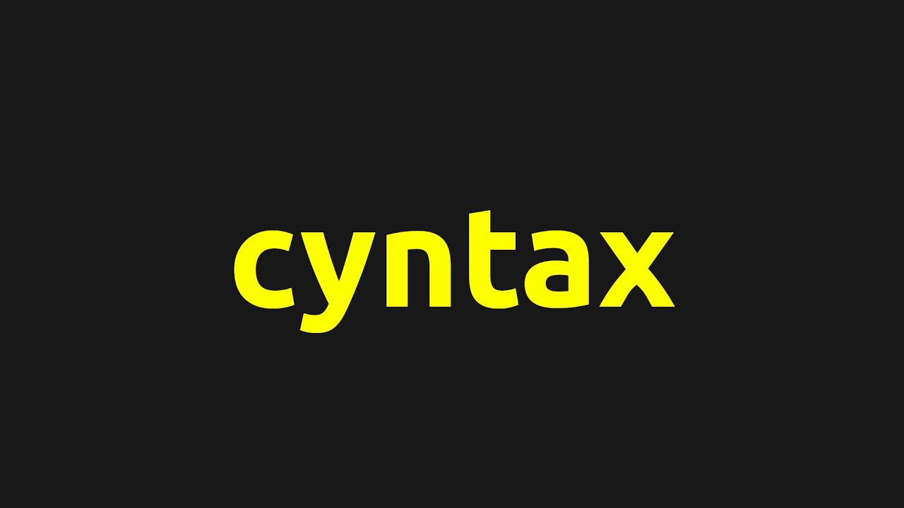 Building a Text Editor In C - Syntax Config