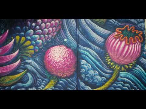 La murale de la Pharmacie Julie Cloutier et Annie-Eve Rivard